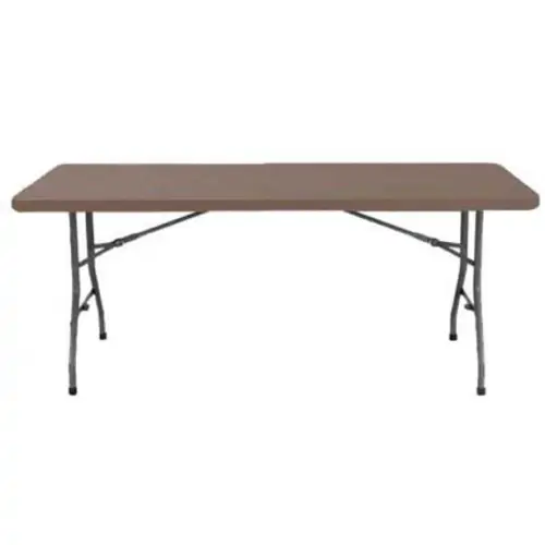 mesa Choupin 183X75 castanha - PF - Mesas e Cadeiras