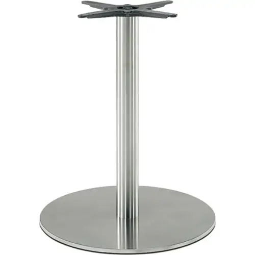 base de mesa Inox 4431 - PF - Mesas e Cadeiras